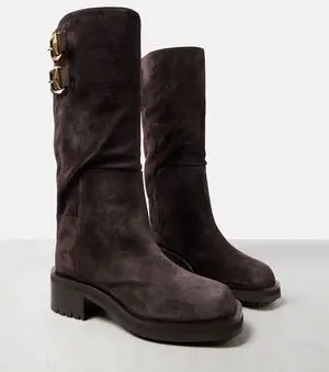 JIMMY CHOO Brooklyn Kb 50 Knee-high Boots - Brown