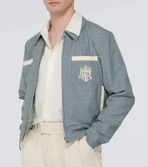 Amiri Reversible Checked Blouson
