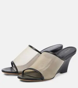 Khaite Marion Wedge Mules