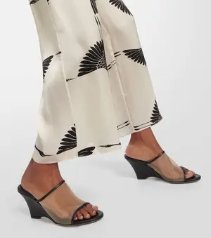 Khaite Marion Wedge Mules
