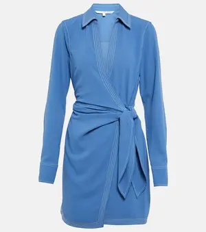 Veronica Beard Lavella Crepe Minidress