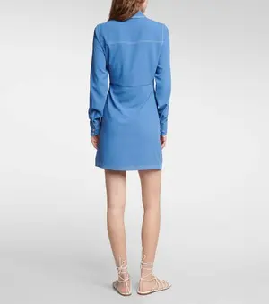 Veronica Beard Lavella Crepe Minidress