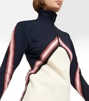 Victoria Beckham Chevron Track Top