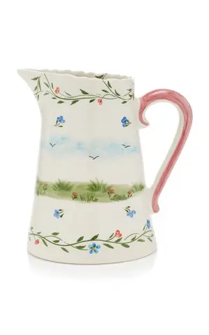 GOODS BY LAURA CHAUTIN Landscape Ceramic Jug - Pink