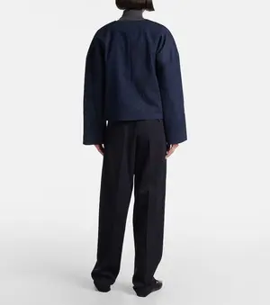 FFORME Dev Cropped Jacket - Blue