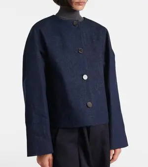 FFORME Dev Cropped Jacket - Blue