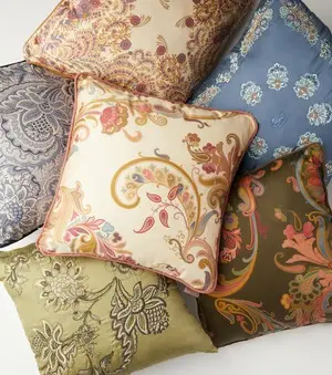 Etro Kentia Embroidered Cushion