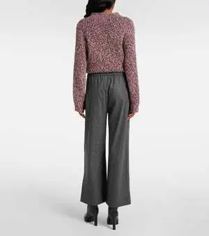 Max Mara Florida Straight Wool Pants