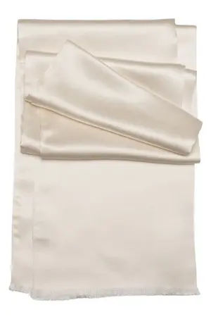 ELIZABETTA La Scalasilk Opera Scarf For - White