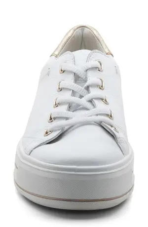 ARA Crystal Platform Sneakers - White