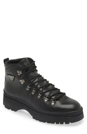 Prada Brixxen Hiking Boots - Nero