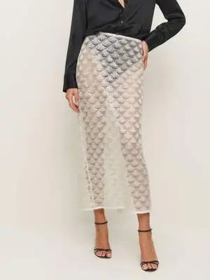 REFORMATION Jordan Low Waist Maxi Skirt