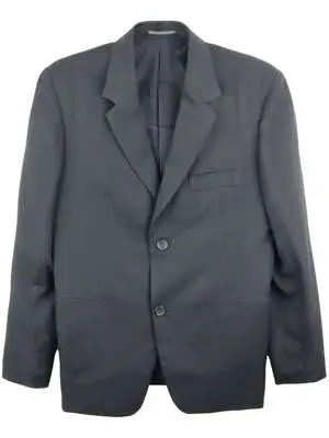 Yohji Yamamoto Single-breasted Wool Blazer