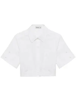 Simkhai Sabrina Shirt - White