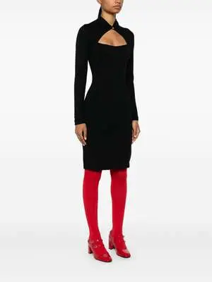 VIVIENNE WESTWOOD Pamela Midi Dress - Black