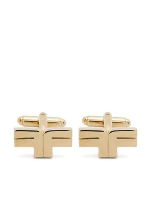FURSAC Logo-plaque Cufflinks - Gold