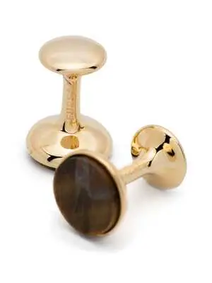 FURSAC Tiger Eye Cufflinks - Gold