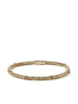 John Hardy 14kt Yellow Heishi Bracelet - Gold