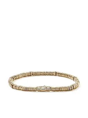 John Hardy 14kt Yellow Heishi Bracelet - Gold