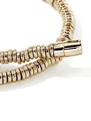 John Hardy 14kt Yellow Heishi Bracelet - Gold