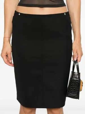 Moschino Rear-slit Mini Skirt