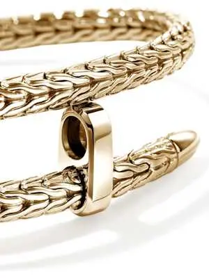 John Hardy 14kt Yellow Spear Flex Cuff Bracelet