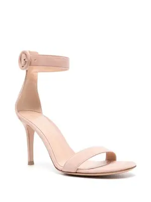 GIANVITO ROSSI 90mm Portofino Sandals - Neutrals