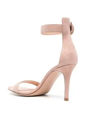 GIANVITO ROSSI 90mm Portofino Sandals - Neutrals