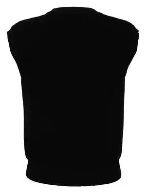 ONEFIFTEEN Sleeveless Knitted Top - Black