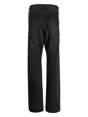 Undercover Bead-embellished Straight-leg Jeans - Black