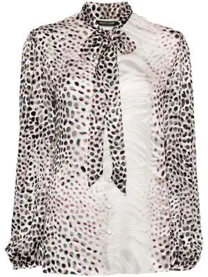 Roberto Cavalli Graphic Print Shirt