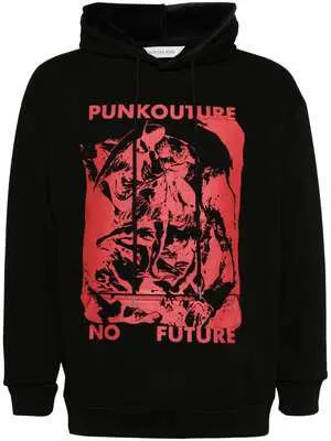 JUNTAE KIM Punkcouture Fleece Hoodie