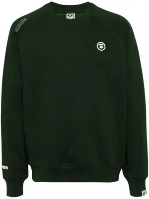 AAPE BY *A BATHING APE Logo Patch Sweatshirt