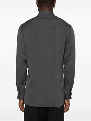 Yohji Yamamoto Herringbone-pattern Shirt
