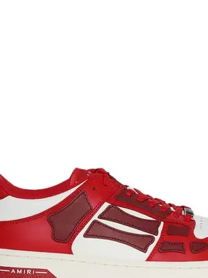 Amiri Skel Low Top Sneakers - Red