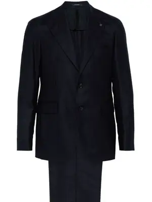 Tagliatore Virgin Wool Suit - Blue