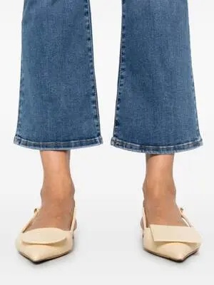 FRAME Cropped Bootcut Jeans