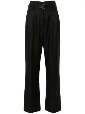 FORTE_FORTE Herringbone Tailored Trousers