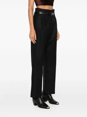 FORTE_FORTE Herringbone Tailored Trousers