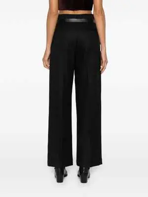 FORTE_FORTE Herringbone Tailored Trousers