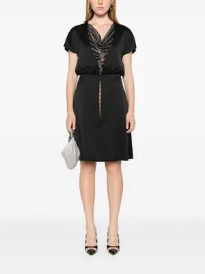 GENNY Rhinestone-embellished Mini Dress