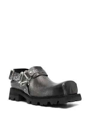 Acne Studios 45mm Leather Harness Mules