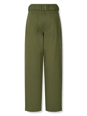 STUDIO TOMBOY Belted Cotton Trousers
