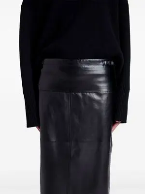 Proenza Schouler Adriana Leather Skirt