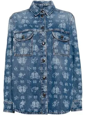 BLAZÉ MILANO Nariida Denim Jacket - Blue
