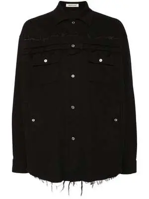 UNDERCOVERISM Fringe-edged Shirt