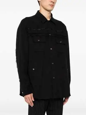 UNDERCOVERISM Fringe-edged Shirt
