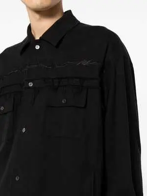 UNDERCOVERISM Fringe-edged Shirt