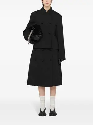 JIL SANDER A-line Skirt With Decorative Buttons