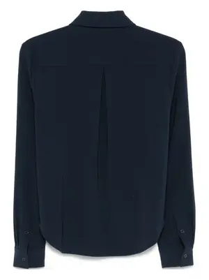 Michael Kors Crepe Shirt - Blue